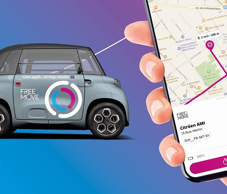 Noleggio Citroën | App Free2Move Rent